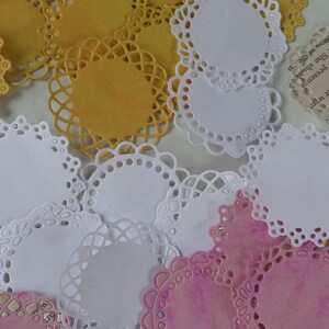 70 Pcs Mini Tiny Paper Doilies for Scrapbook, Journal, Planner, Card ...