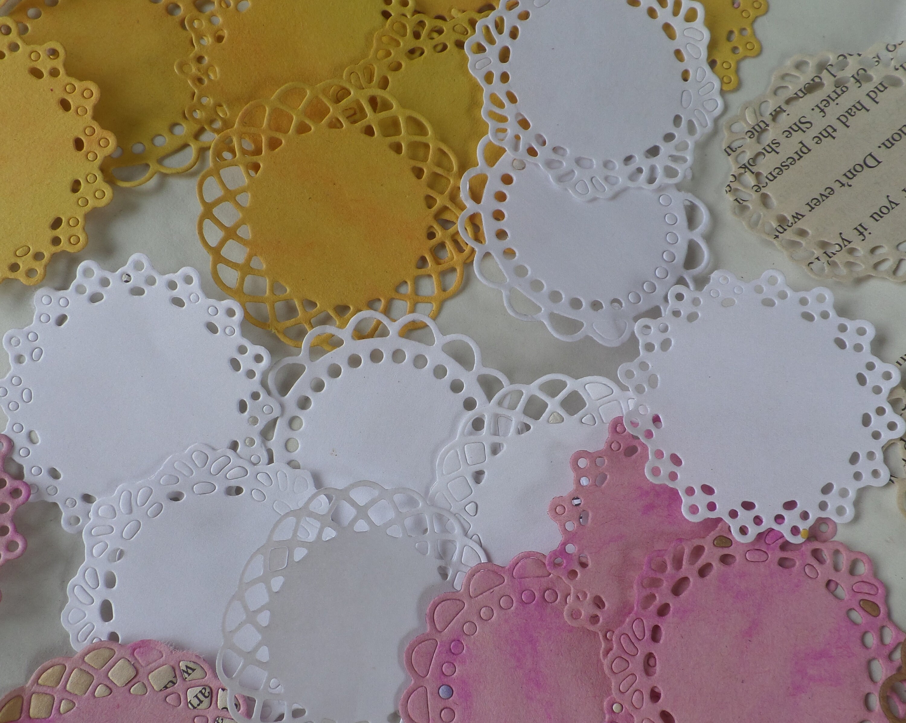 70 Pcs Mini Tiny Paper Doilies for Scrapbook, Journal, Planner, Card ...
