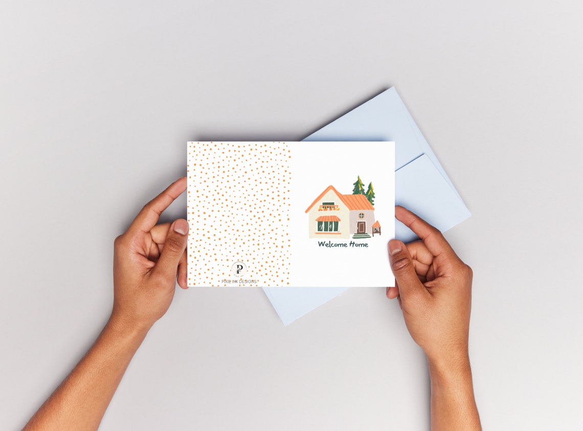 Welcome Home Printable Card | New Home Card | INSTANT DOWNLOAD - Etsy