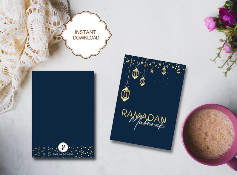 Ramadan Card Ramadan Gift Printable Ramadan Cards - Etsy