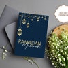 Muslim Minimal Ramadan Mubarak Card | Printable Ramadan Card | Ramadan ...