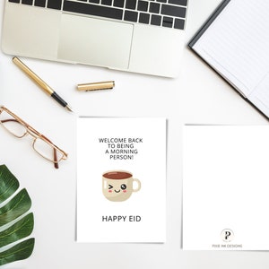 Fun Printable Eid Greeting Card | Digital Card| Printable File| INSTANT ...