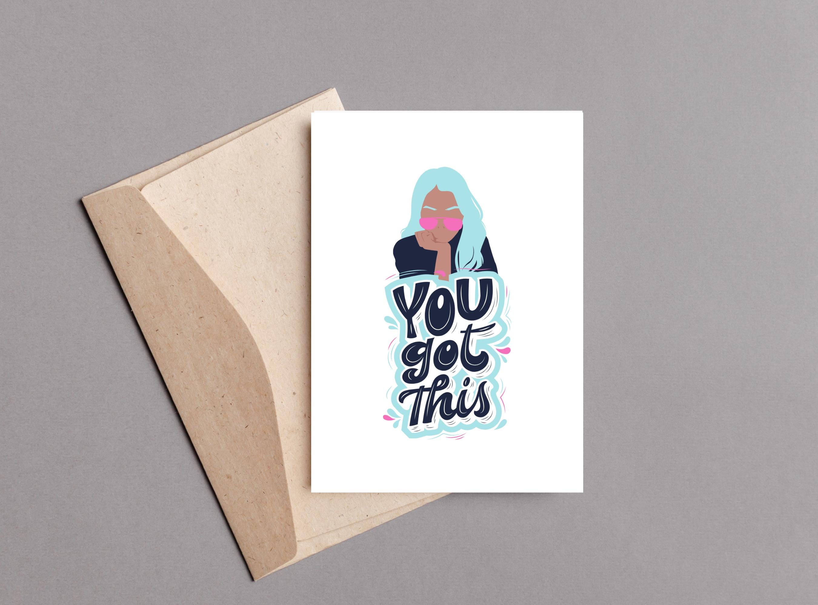 You Got This Printable Greeting Card | INSTANT DOWNLOAD - Etsy
