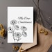 Floral Condolence Card | Minimalist Sympathy (digital Download) - Etsy