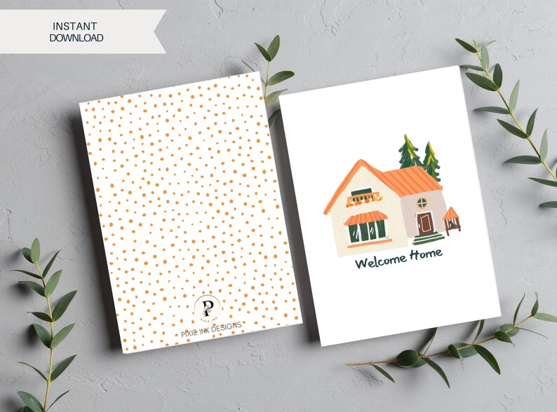 Welcome Home Printable Card | New Home Card | INSTANT DOWNLOAD - Etsy