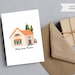 Welcome Home Card | New House Illustration (instant Download) - Etsy