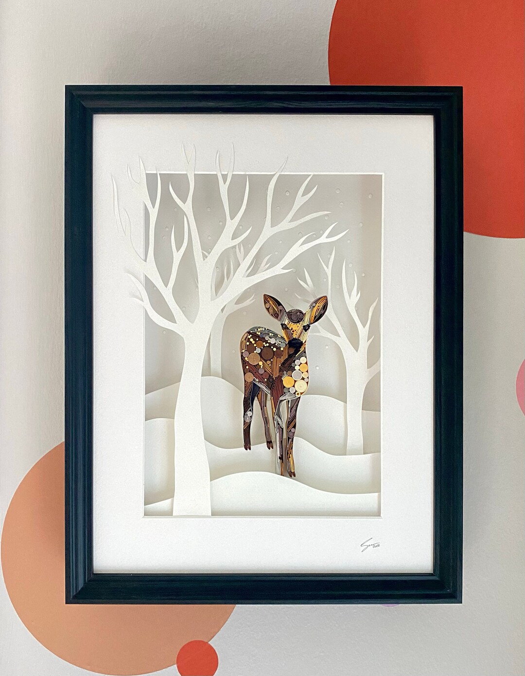 Winter is Magic Quilling Art - Etsy