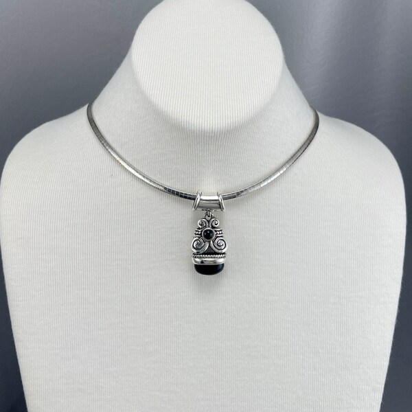 Omega Slide Pendant - Etsy