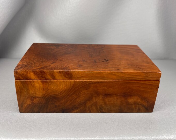 Vintage California Redwood Box-6 1/4 Inches Long. Free Shipping. - Etsy