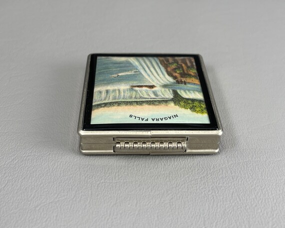Vintage 1930s Niagara Falls Makeup Compact-2 Inches W… - Gem