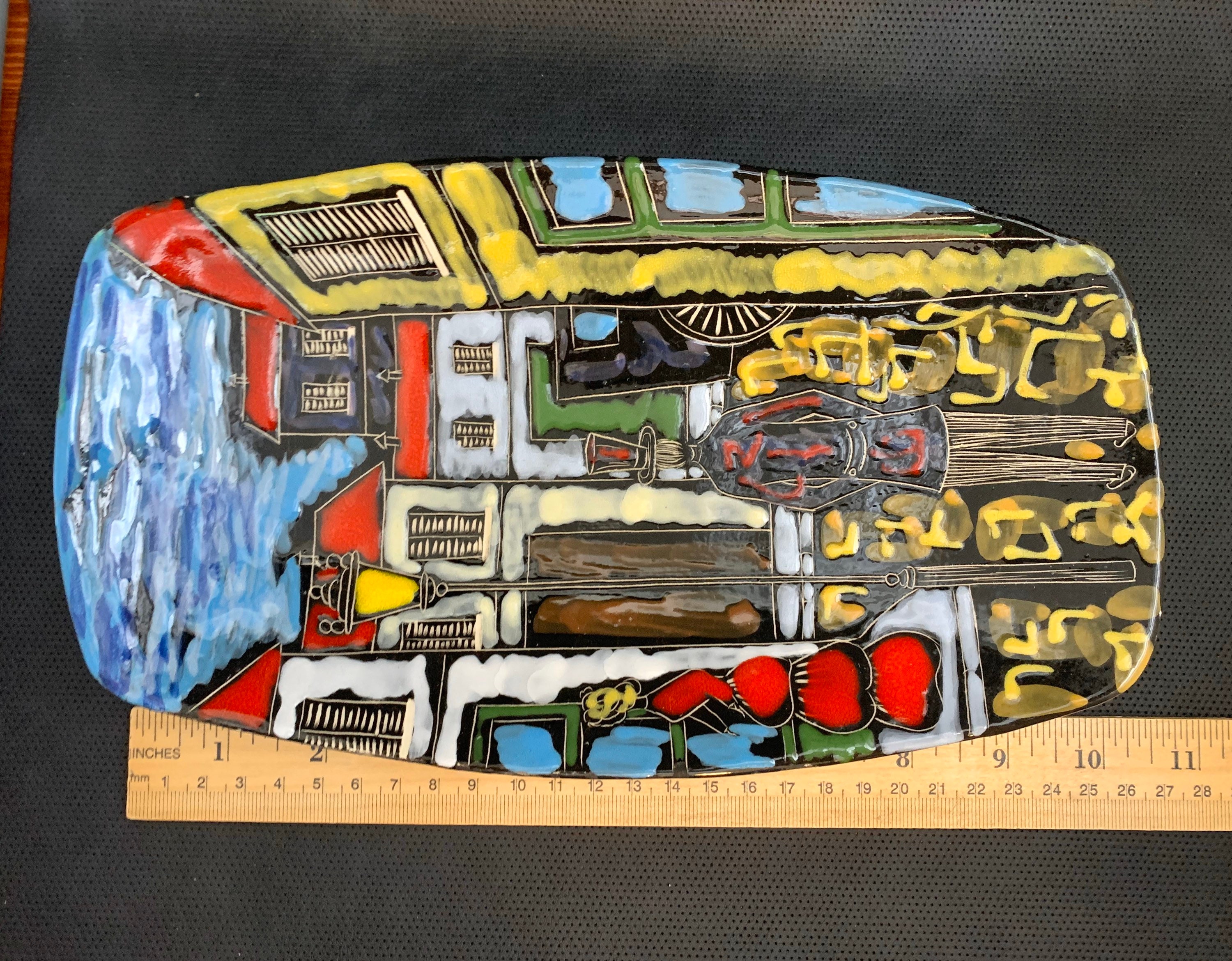 Hugo RSM 1970s San Marino Wall Plate-As Is. Free shipping. | Etsy