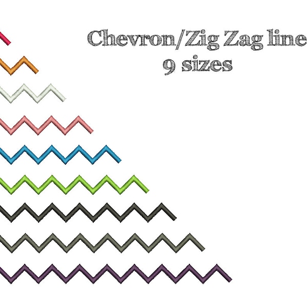 Chevron Embroidery - Etsy
