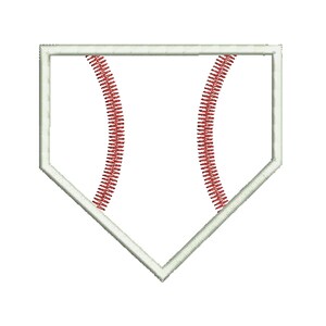 HOME BASE Appliques 2 Designs Instant Download Digital File Machine ...