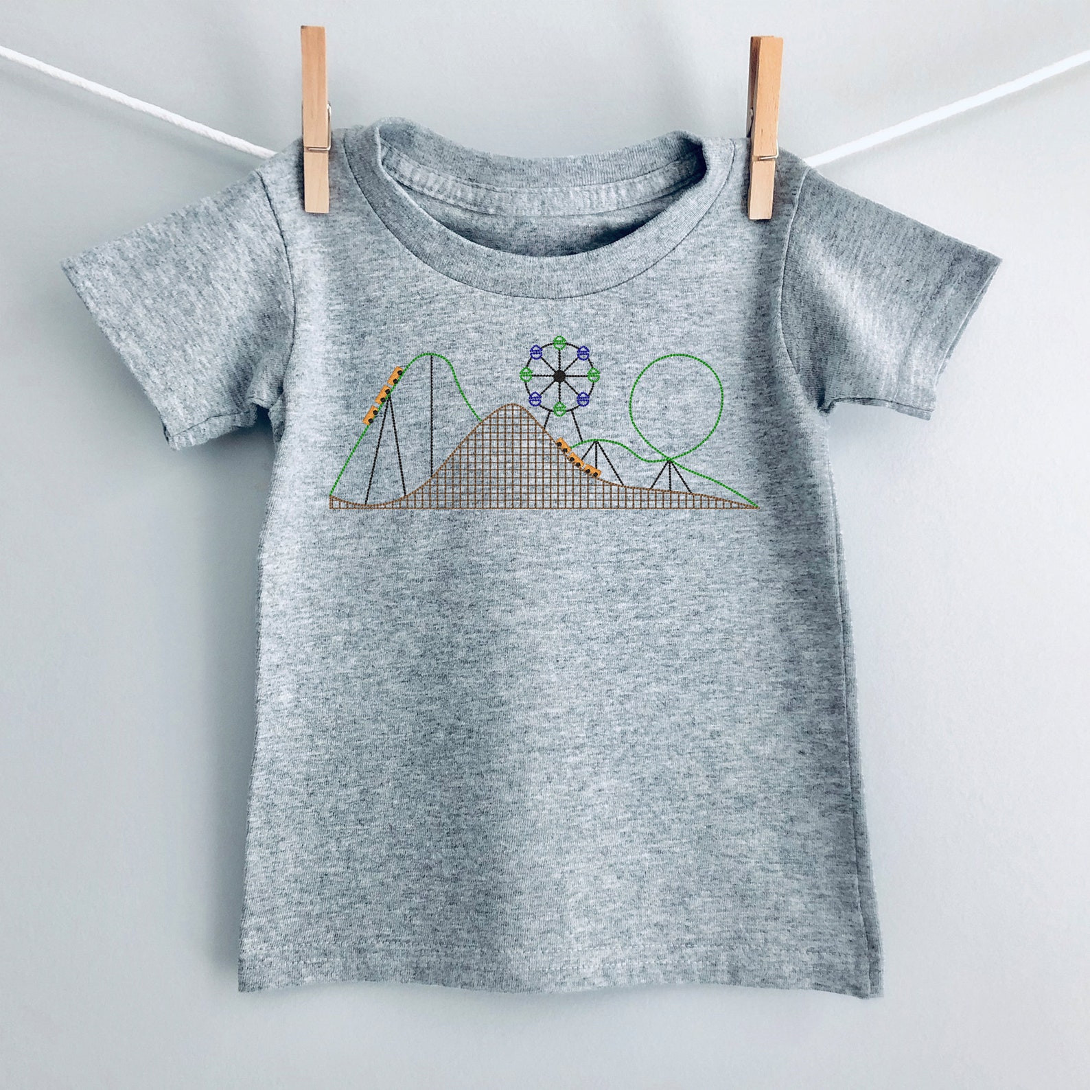 AMUSEMENT PARK - Machine Embroidery - Instant Digital Download - Etsy