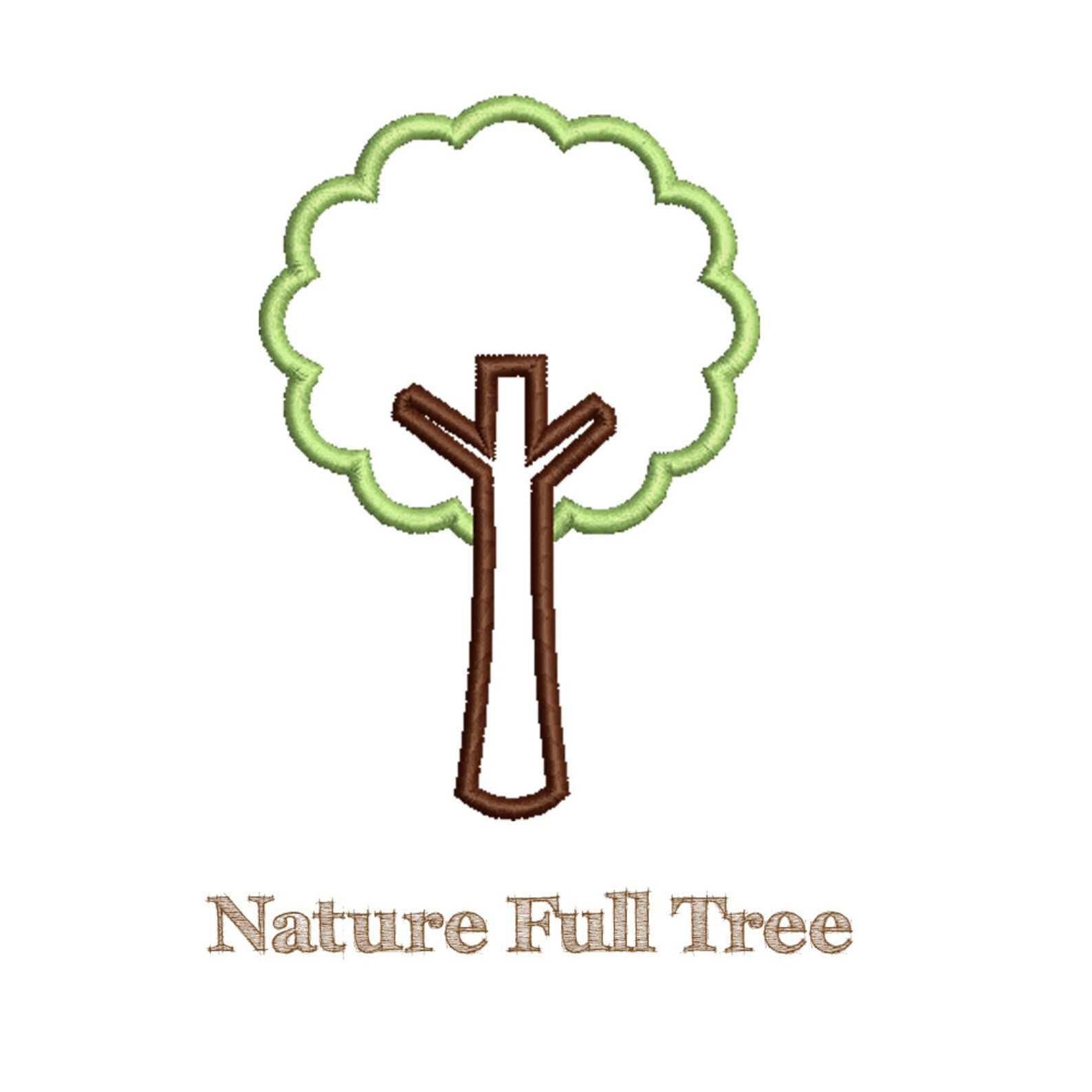 NATURE APPLIQUES 5 Designs Mushrooms Trees Leaf - Etsy