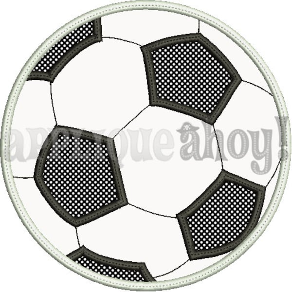 Soccer Applique - Etsy