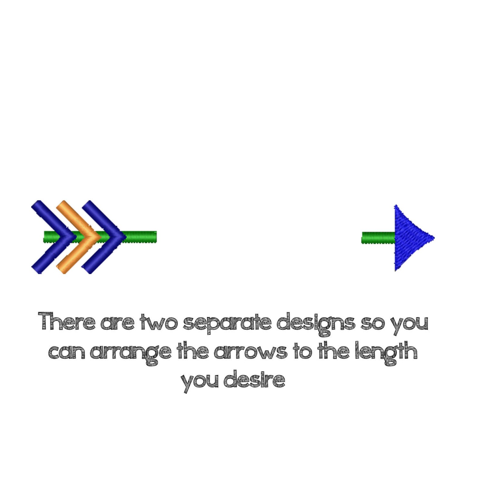 ARROW SPLIT Machine Embroidery Instant Digital Download - Etsy