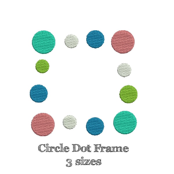 Circle Dot Frame - Etsy