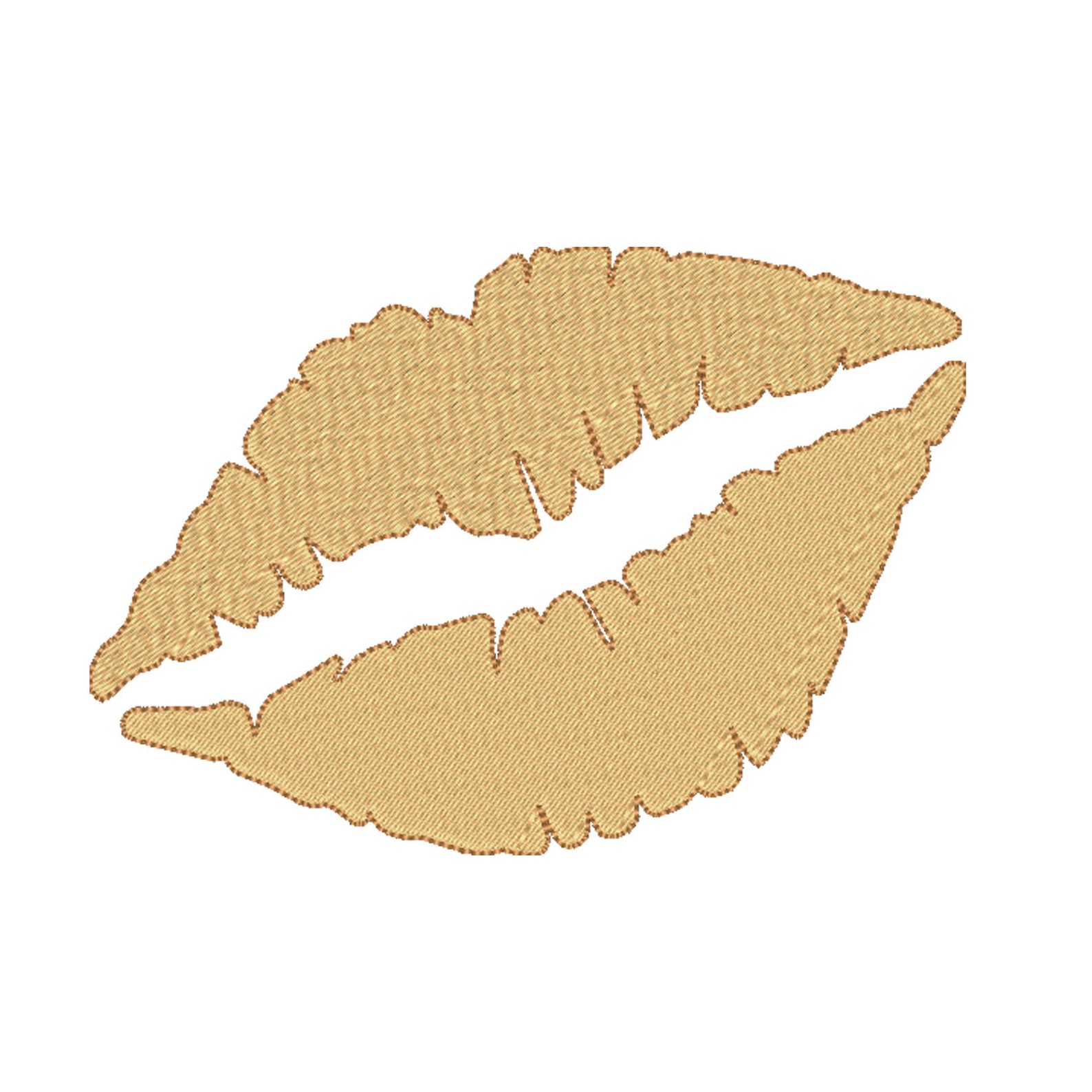 LIPS EMBROIDERY DESIGN Machine Embroidery Instant Digital - Etsy