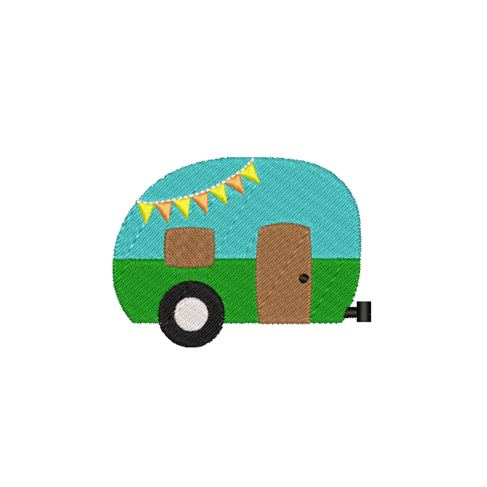 CAMPING EMBROIDERY BUNDLE - Machine Embroidery Designs - Retro Camper ...