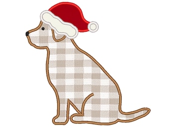 LABRADOR DOG APPLIQUE Design Machine Embroidery Instant | Etsy