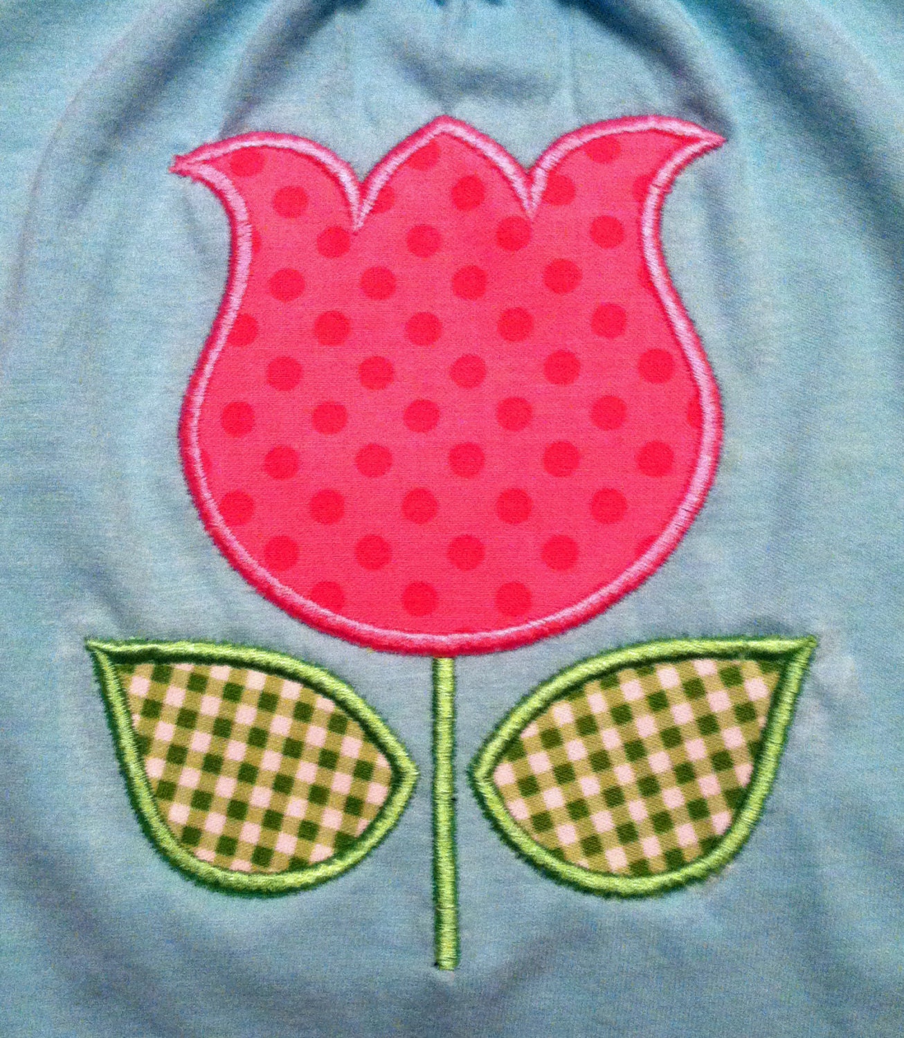 TULIP Applique Design - Instant Download Digital File - Machine ...