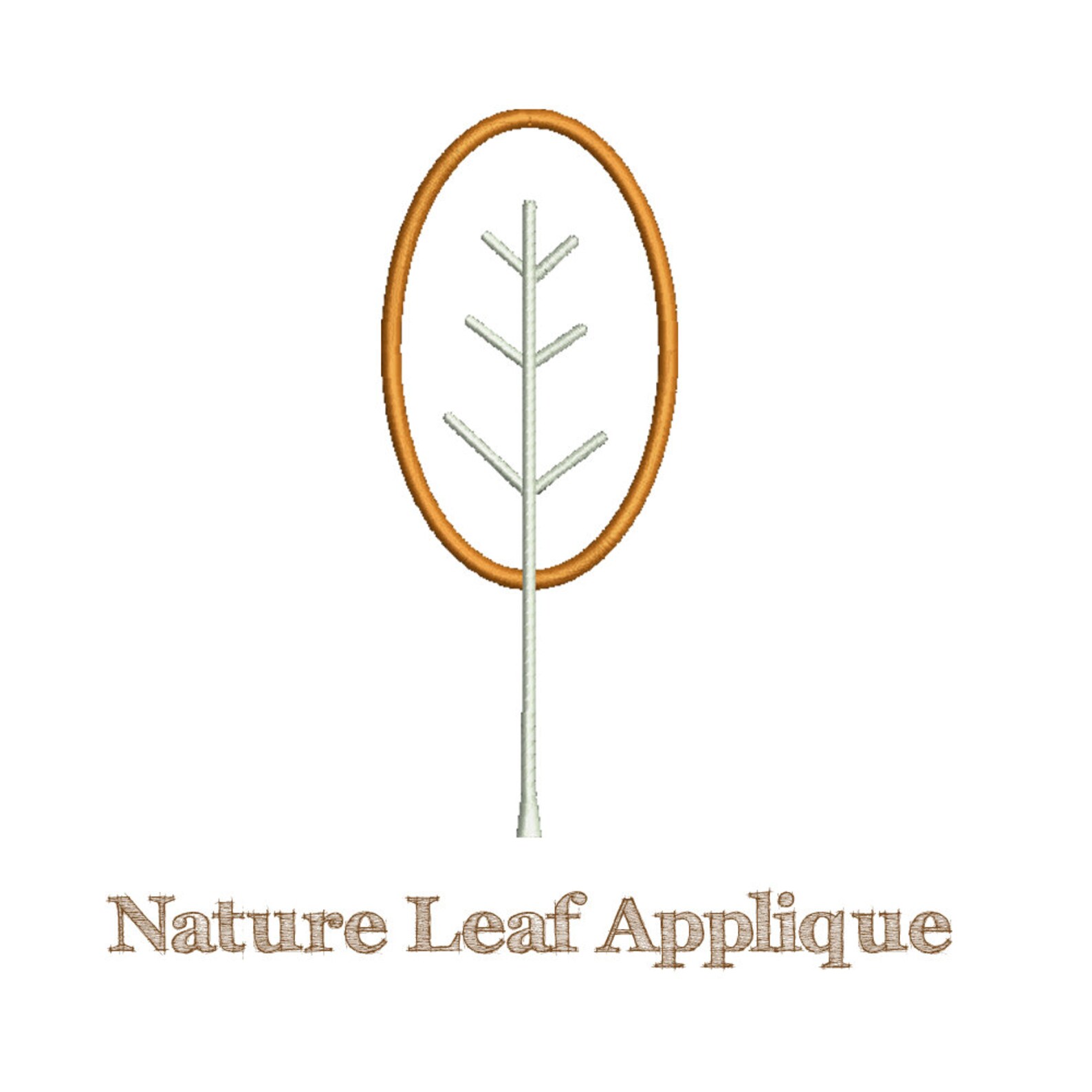 NATURE APPLIQUES 5 Designs Mushrooms Trees Leaf - Etsy