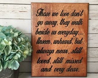 Empty chair poem | Etsy