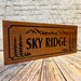Mountain House Sign, Cabin Decor, Pine Trees, Elevation Signs, Family ...