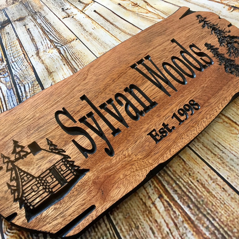 Rustic Cabin Signs - Etsy