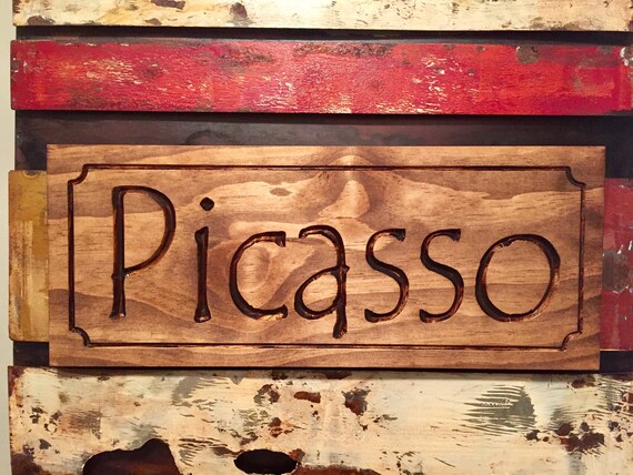Personalized Sign Custom Carved Wooden Name Plaques Outdoor | Etsy