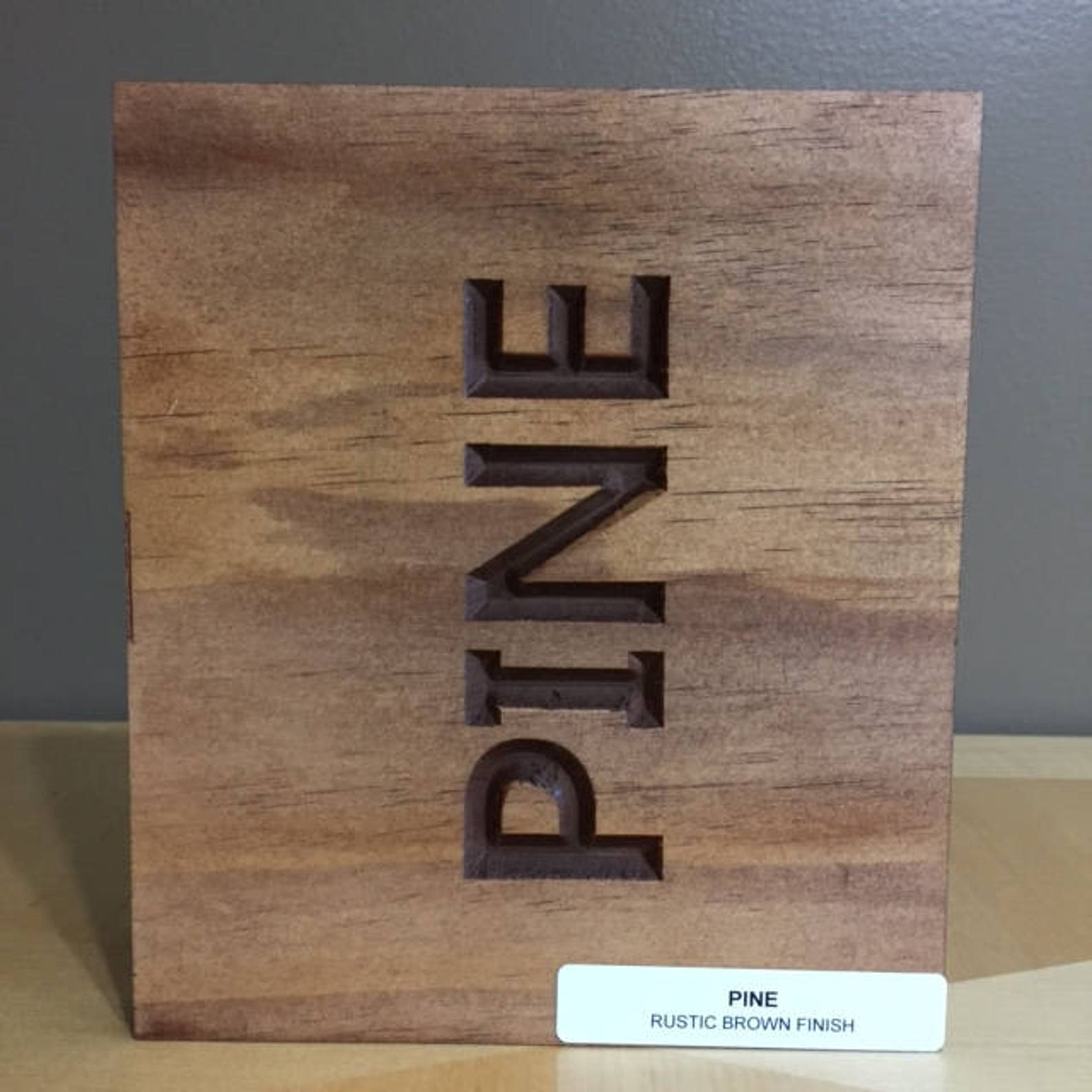 Custom Carved Signindoor Pine Sign With Your Design | Etsy