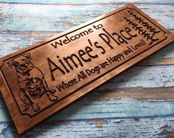 Labrador Welcome Sign - Etsy