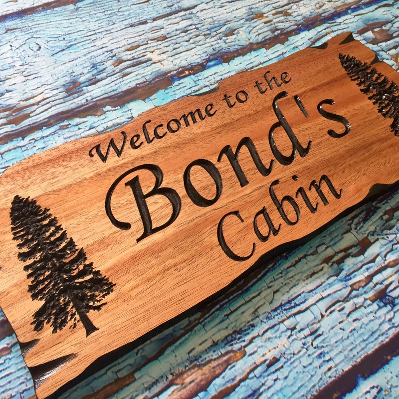 Carved Signs - Etsy