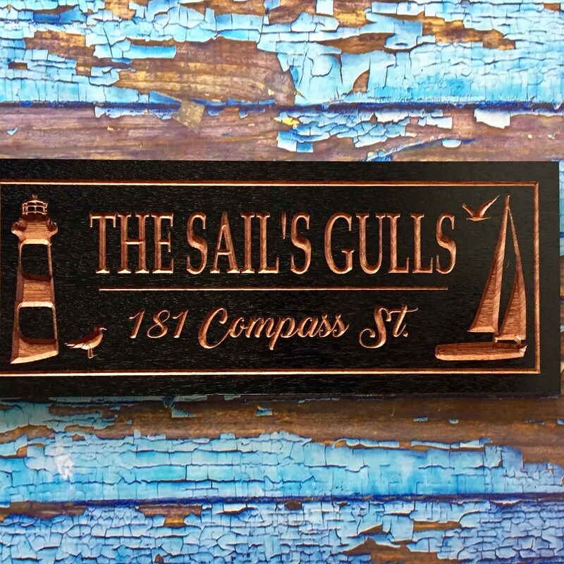 Wooden Sailboats Decor - Etsy