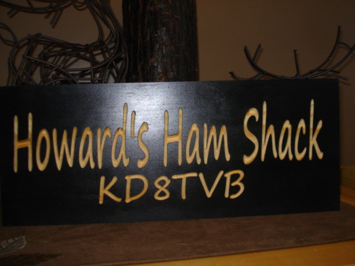 Ham Radio Gift CB Radio Personalized Sign Amateur Radio - Etsy