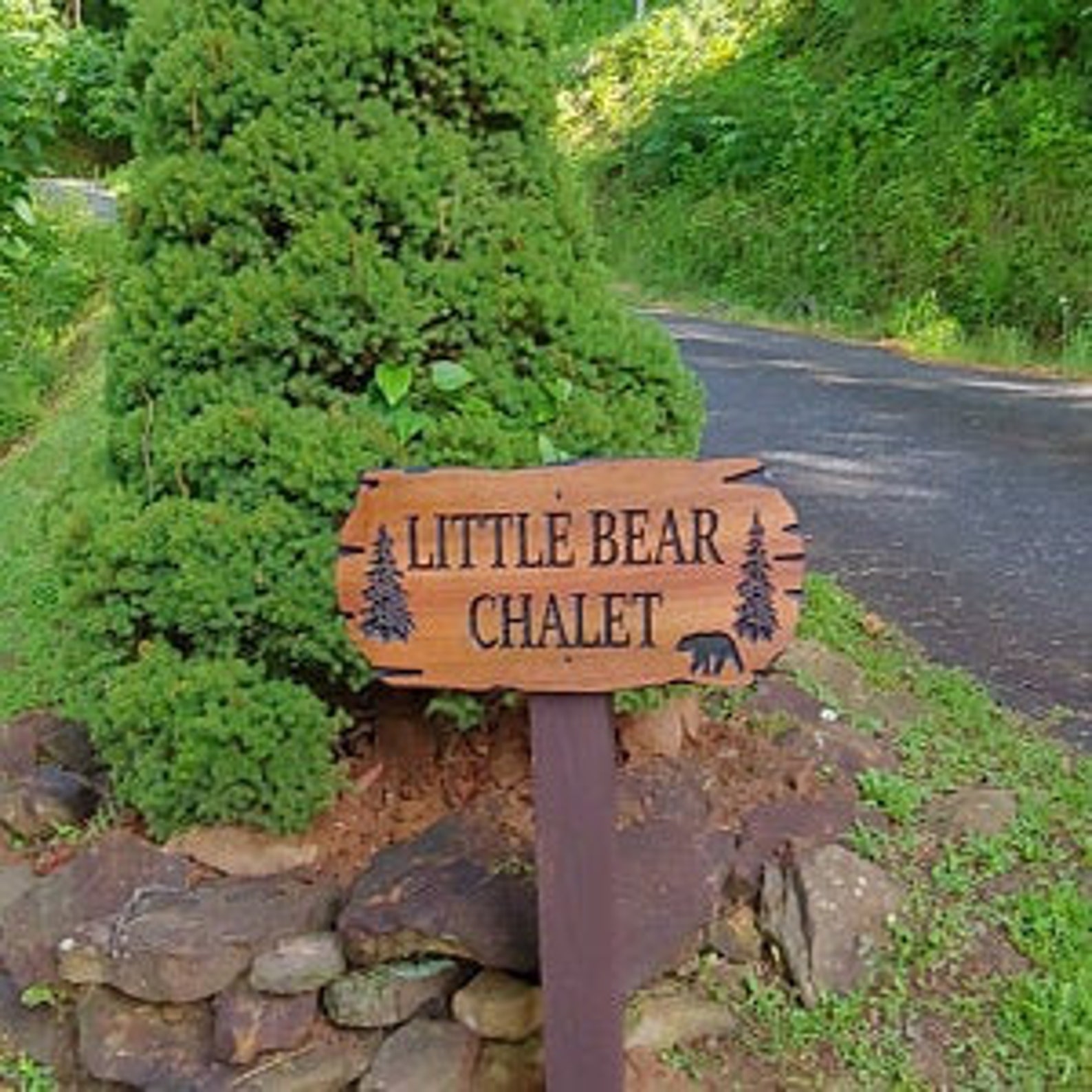 Custom Rustic Sign With Oak Tree Acorn and Jagged Edges - Etsy