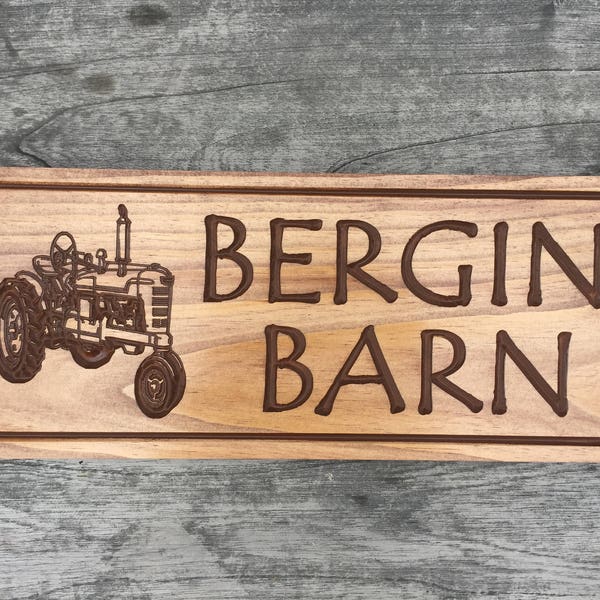 Outdoor Wood Barn Signs - Etsy