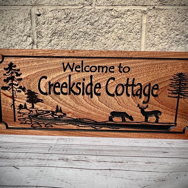 Cottage Nursery Sign - Etsy
