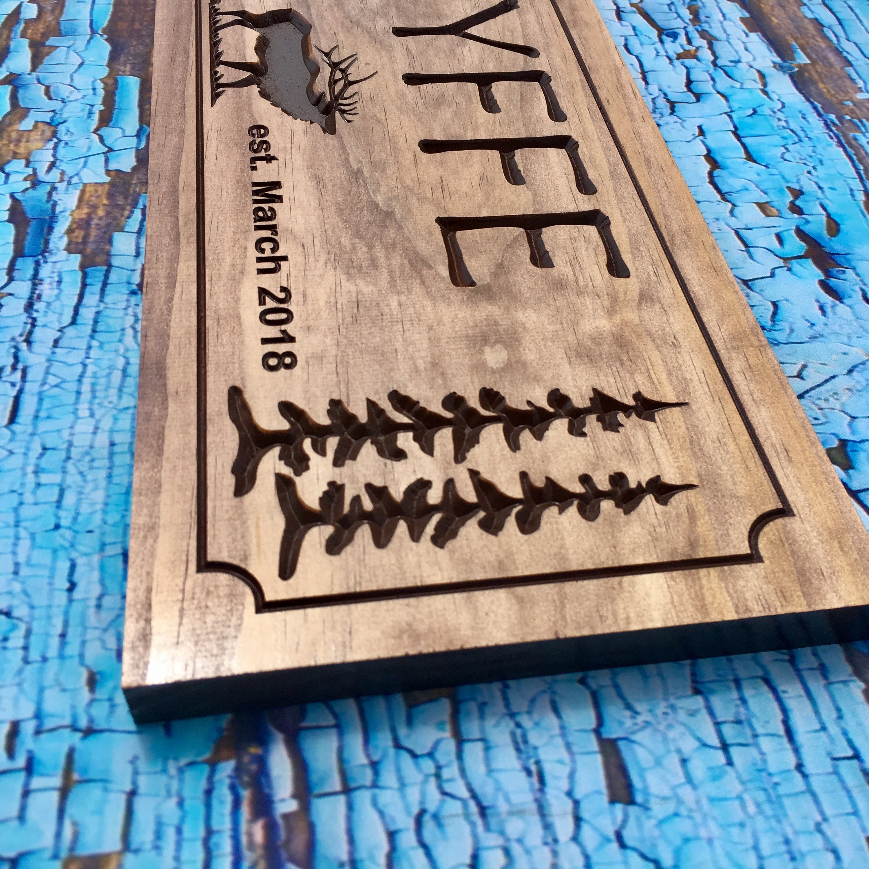 Custom Cabin Signs Personlized Signs Cabin Decor Wooden | Etsy