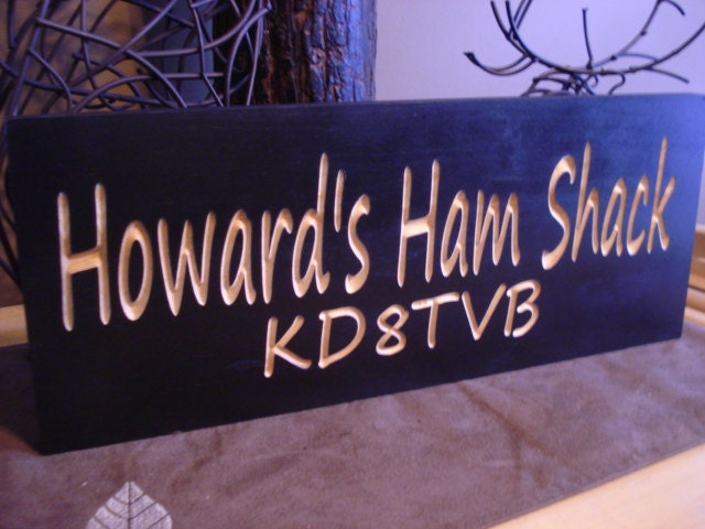 Ham Radio Gift CB Radio Personalized Sign Amateur Radio - Etsy