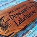 Outdoor Wooden Carved Cabin Sign, Camp Sign, Weekend Camping, Lake ...