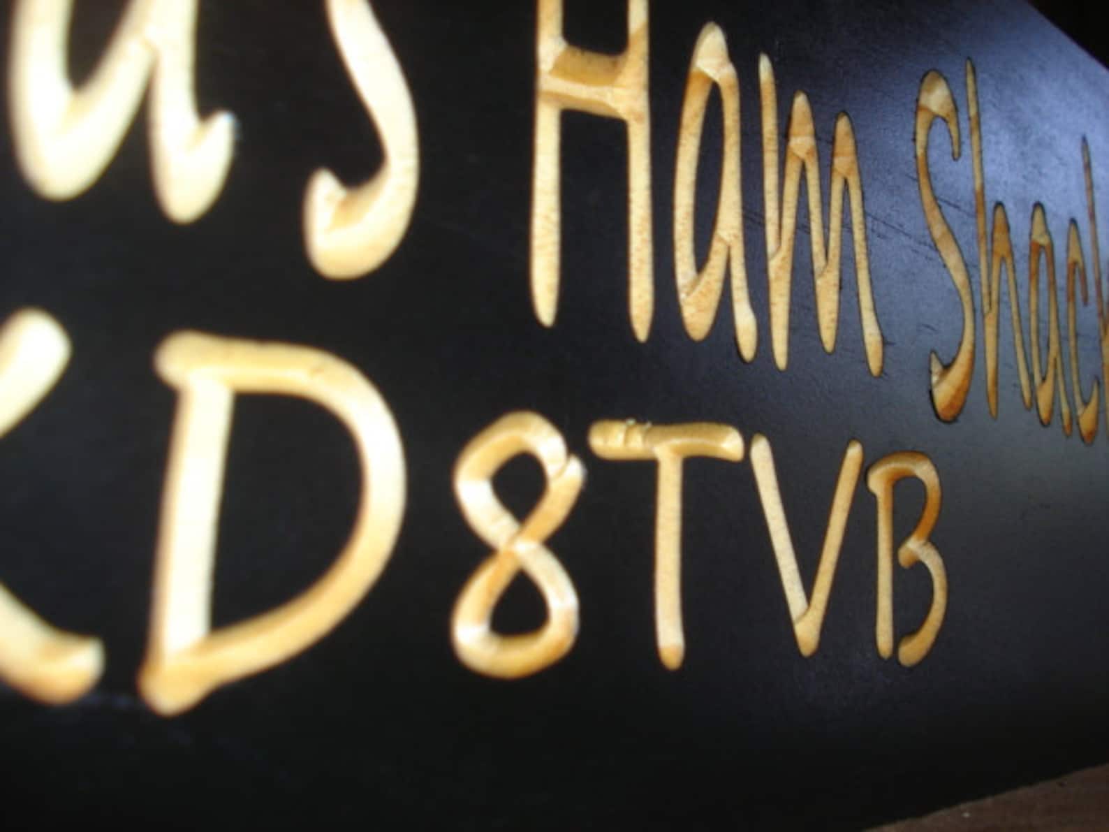 Ham Radio Gift CB Radio Personalized Sign Amateur Radio - Etsy