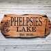 Outdoor Lake House Sign, Bass Fishing Pole, Personalized Wood Sign ...