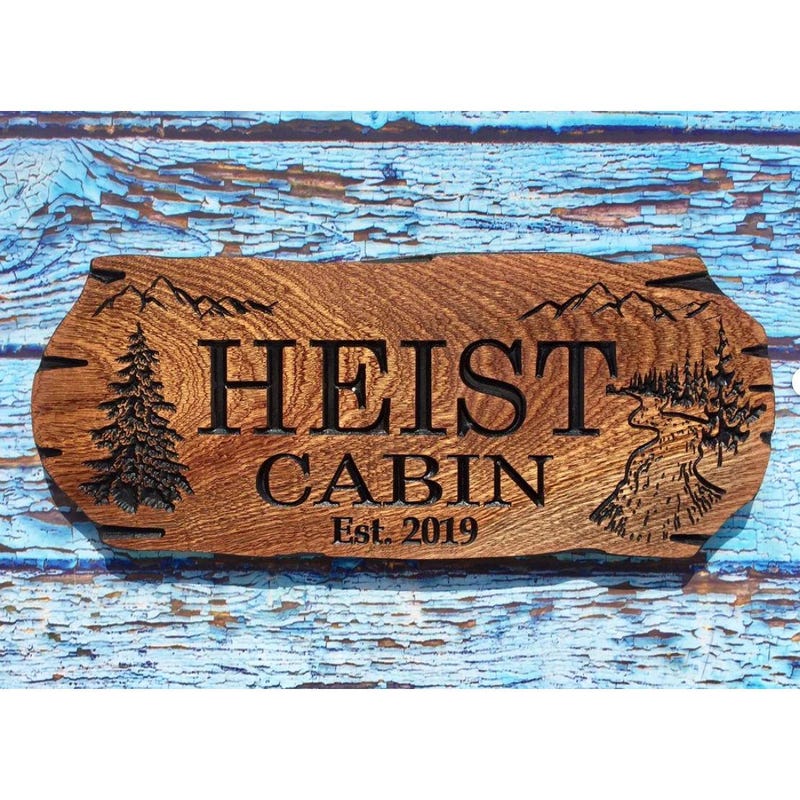 River Sign - Etsy
