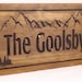 Mountain House Sign, Cabin Decor, Pine Trees, Elevation Signs, Family ...