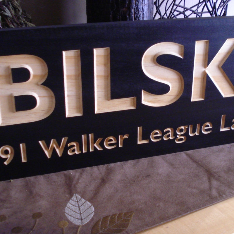 Natural Wood Sign - Etsy