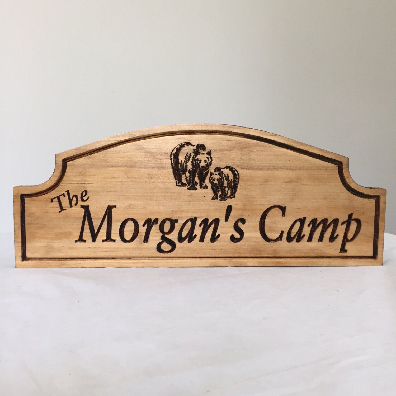 Custom Wood Sign Camping Signs Outdoor Wood Sign Black - Etsy