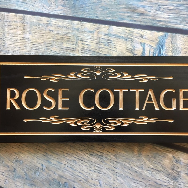 Carved Signs - Etsy