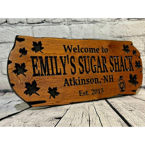 Maple Syrup Sign - Etsy